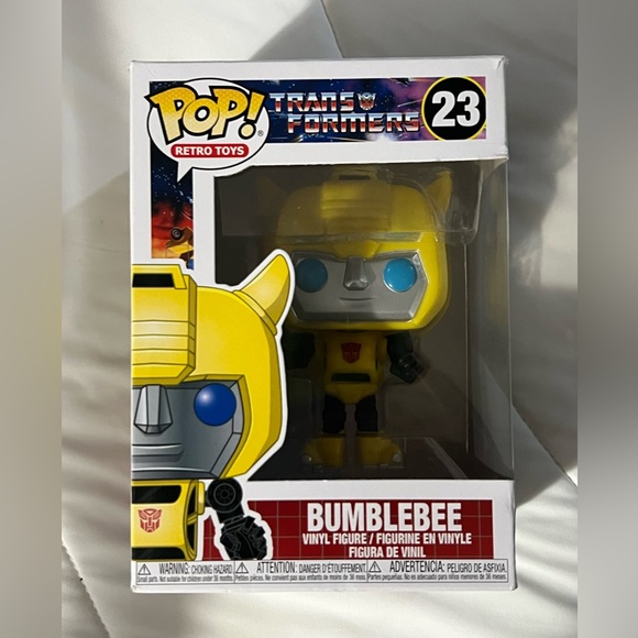 Funko | Toys | Funko Transformer Bumblebee 23 Retro Pop | Poshmark
